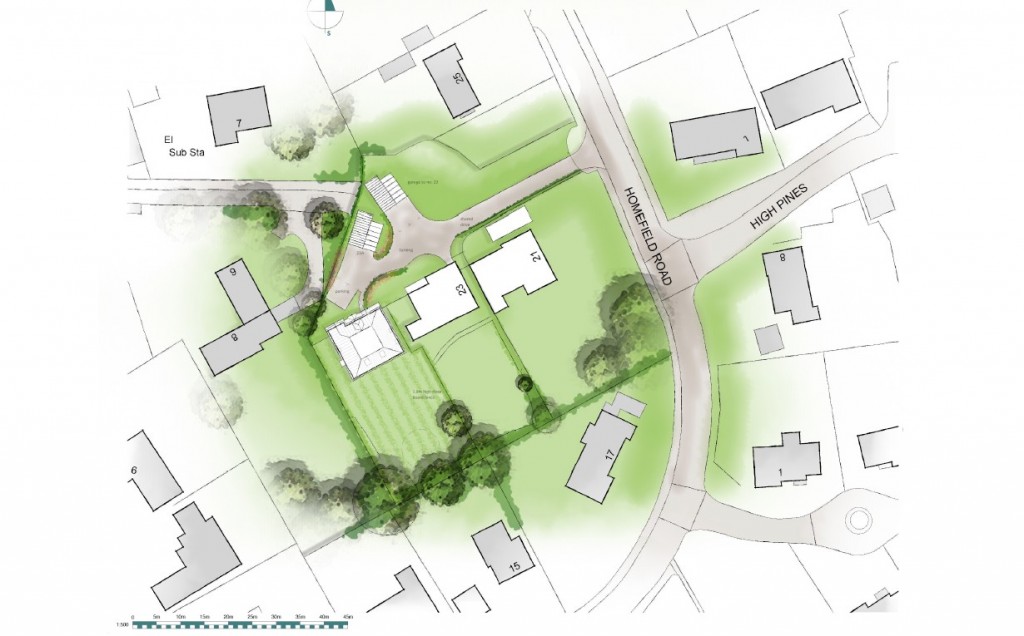 homefield-road-warlingham-site-layout - Chartwell Land & New Homes