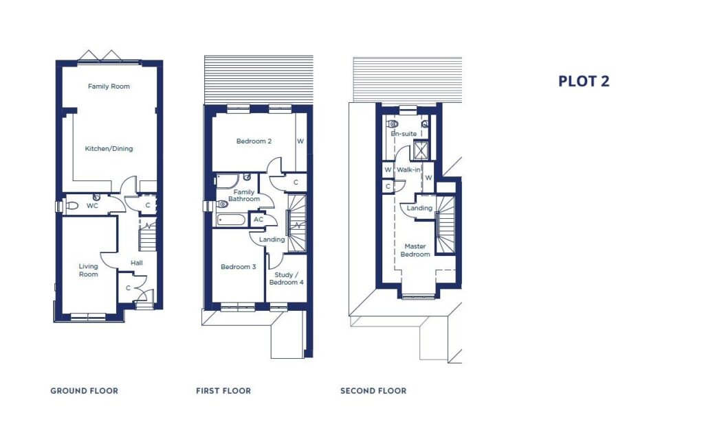 Plot 2a - Floor Plan - Chartwell Land & New Homes