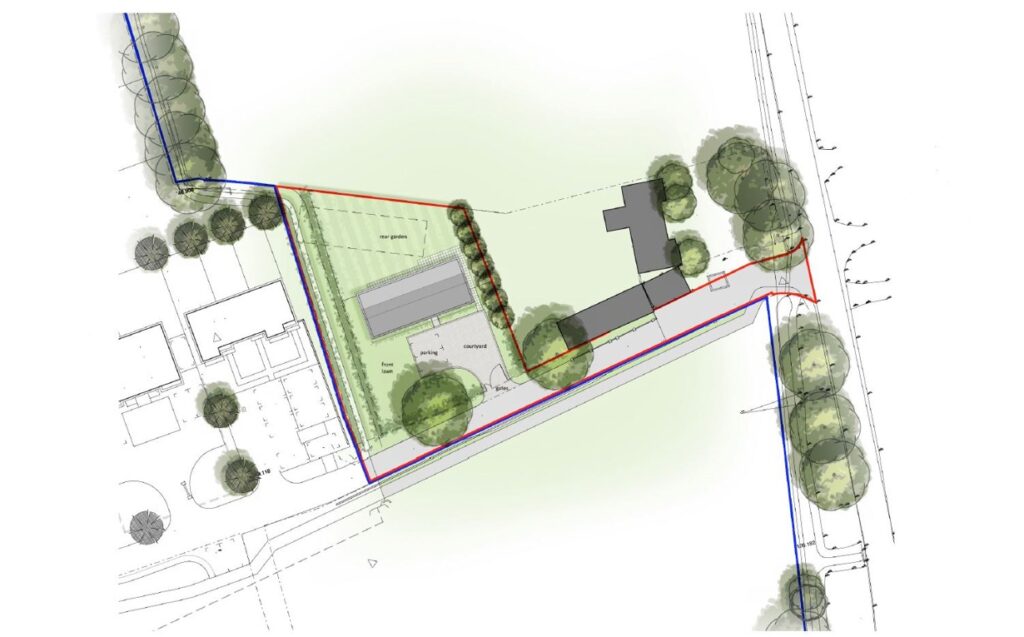 The Cottage - Site Layout - Chartwell Land & New Homes